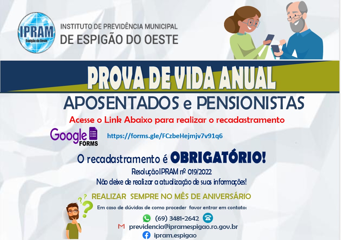 IPRAM - Instituto Previdência Municipal de Espigão d`Oeste - RO